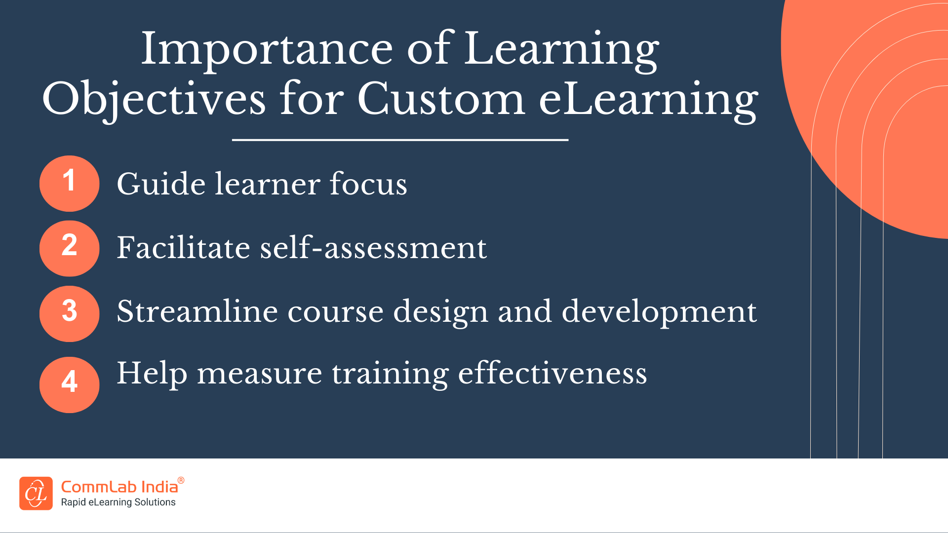 Creating Learning Objectives for Custom eLearning Courses